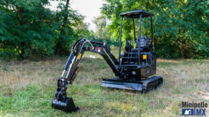 Mini pelle 1T5 (1500 kg) Moteur Kubota - Minipelle IMX