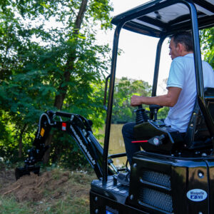Mini pelle 1T5 (1500 kg) Moteur Kubota - Minipelle IMX