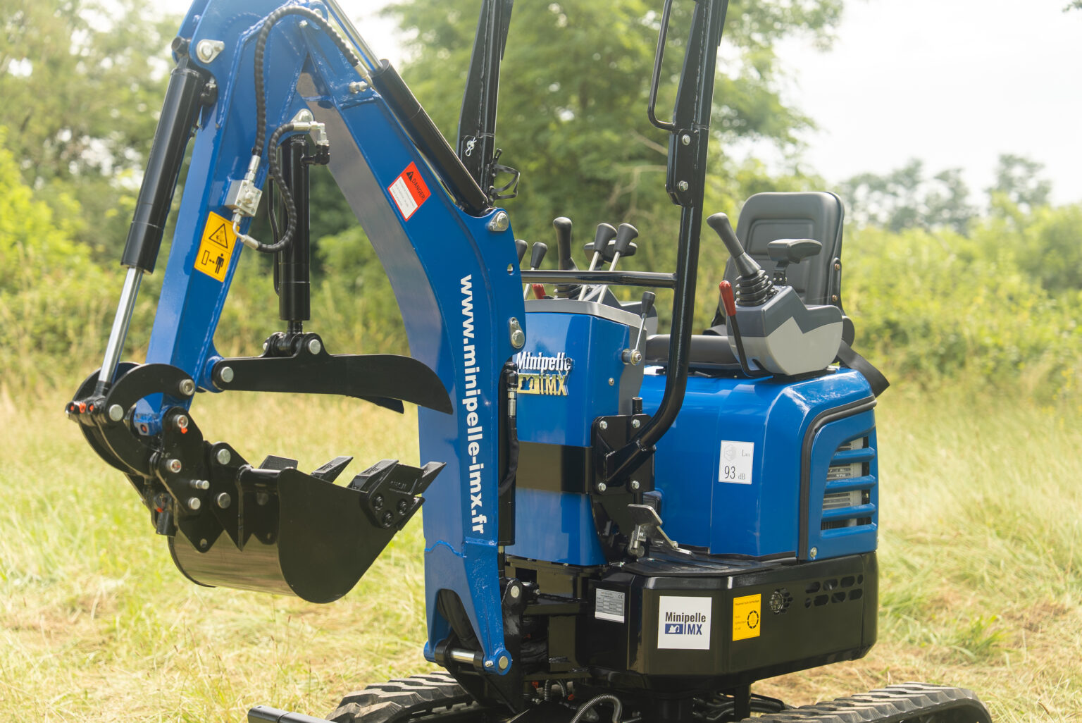 Mini Pelle 1T2 PRO Moteur Yanmar 15 CV - Minipelle IMX