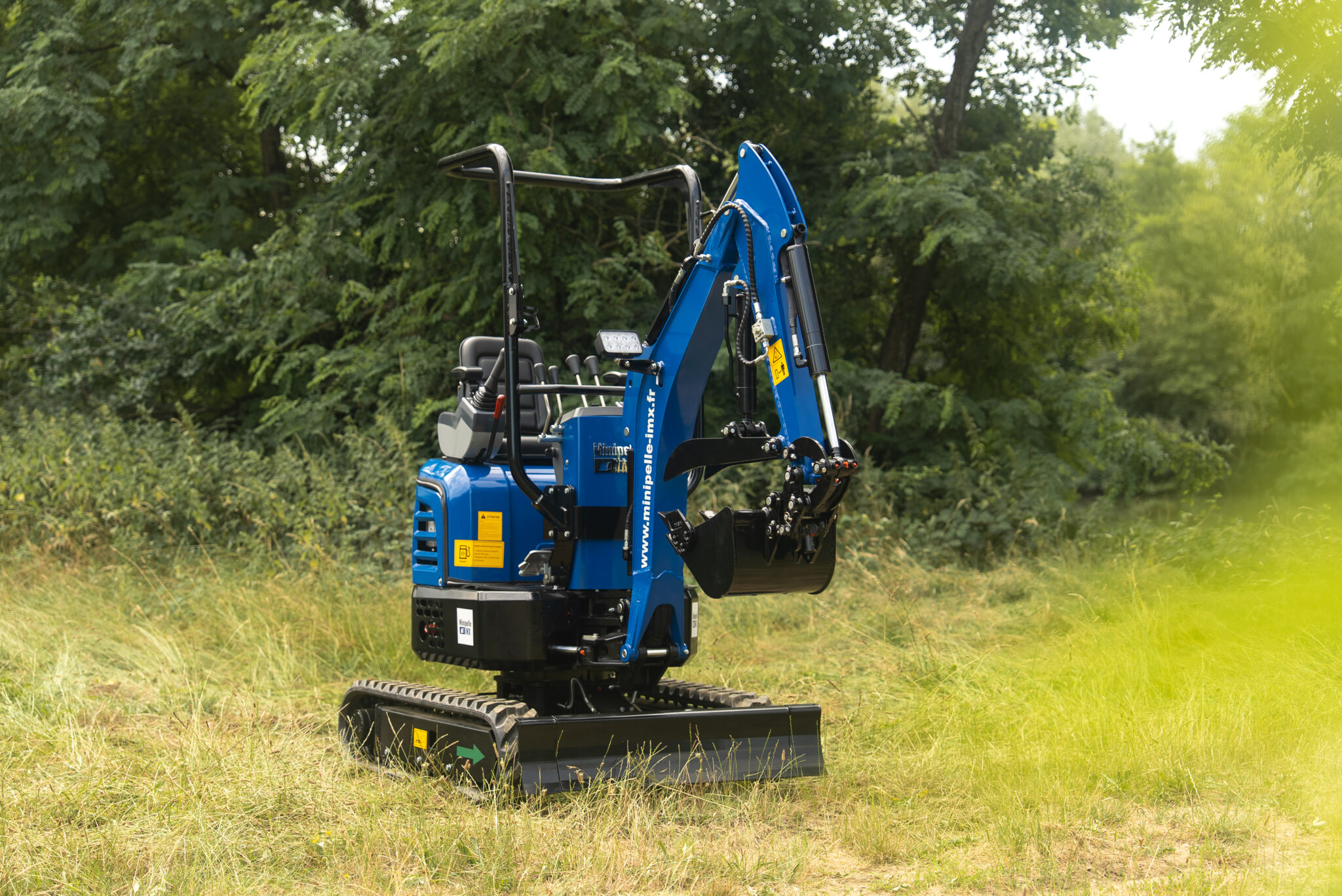 Mini Pelle 1T2 PRO Moteur Yanmar 15 CV - Minipelle IMX