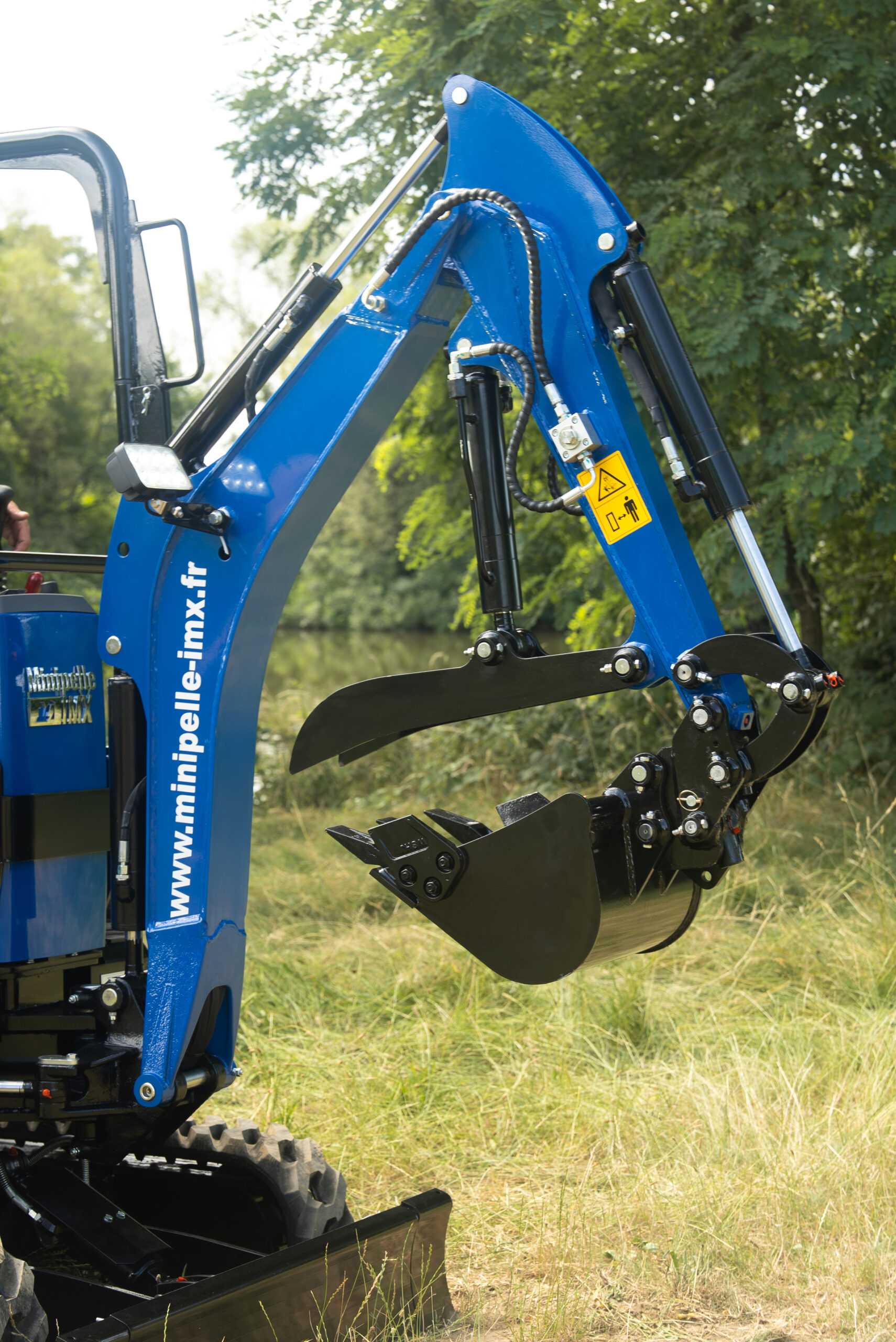 Mini Pelle 1T2 PRO Moteur Yanmar 15 CV - Minipelle IMX